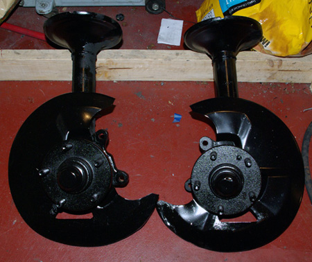XenonZcar.com Z31 to Z32 Front Brake Swap