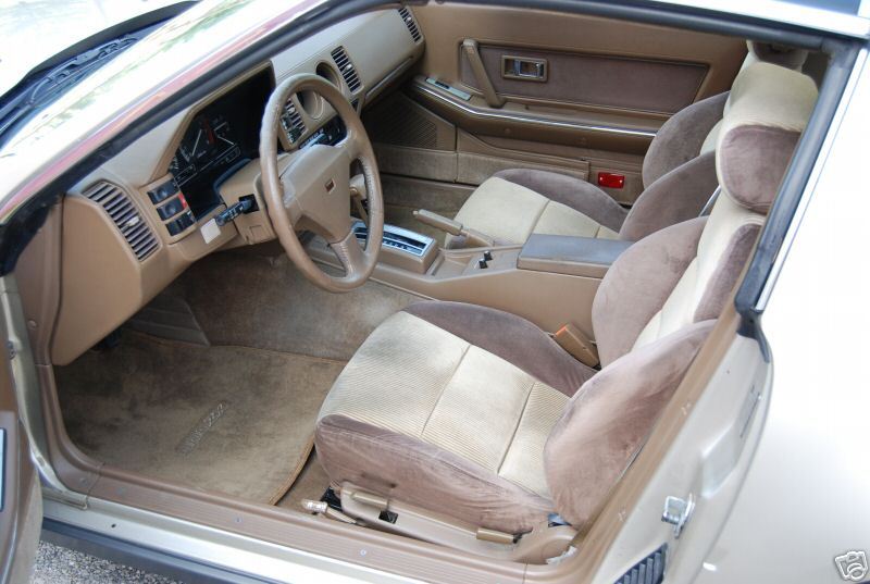 Z31 Paint and Trim Chart