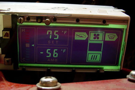 XenonZcar.com - Z31 Digital Dash and Climate Control Lighting Color Change