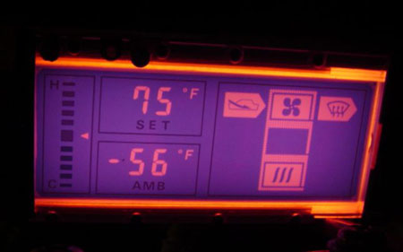 XenonZcar.com - Z31 Digital Dash and Climate Control Lighting Color Change