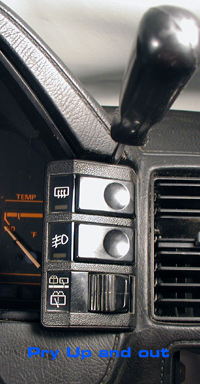 XenonZcar.com Z31 Replacing Your Switch Pod Lamps