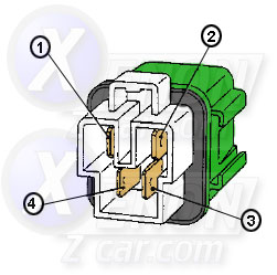 XenonZcar.com Z31 E.F.I Relay and Circuit